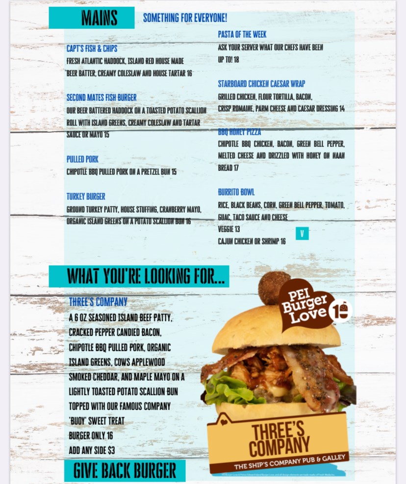 The Ship’s Company Pub and Galley - Mariner's Cove Boardwalk