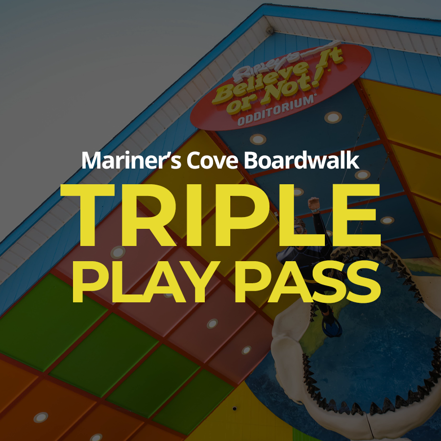 Quad Pack Pass | Mariner's Cove Boardwalk | Maritime Fun Group